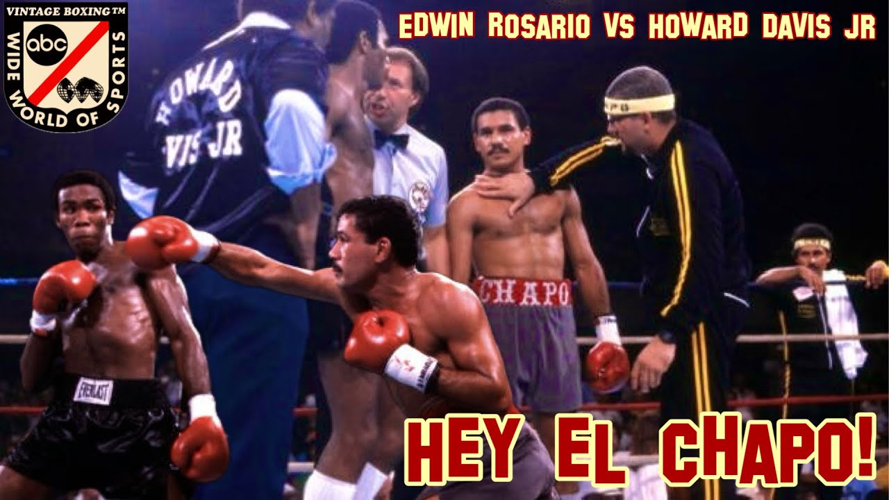Edwin Rosario vs Howard Davis Jr ABC 1080p 60fps - YouTube