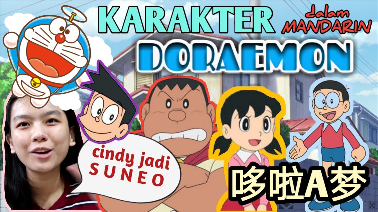 cara panggil Doraemon dalam bahasa Mandarin [NOBITA MENANGIS LIHAT INI ...