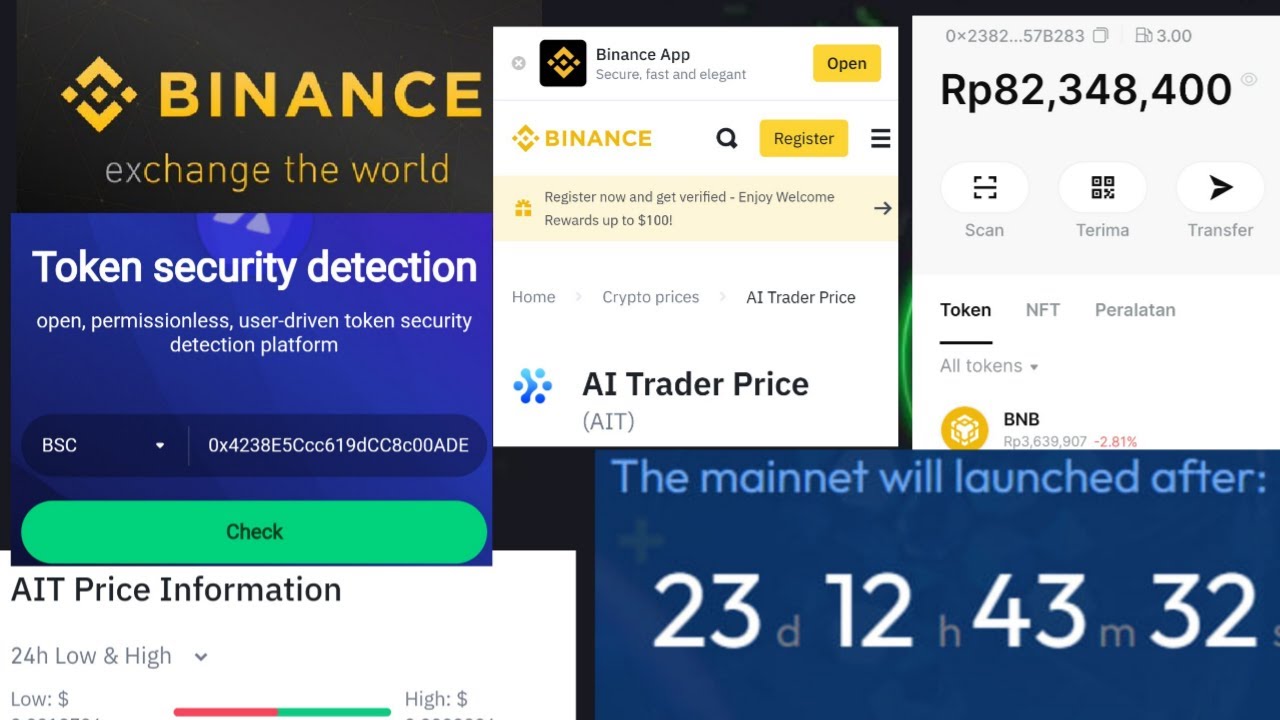 AI Trader Token AIT Listing Binance WoW Mantap Apakah Sudah Bisa Di Widraw Simak Sampai Akhir ...