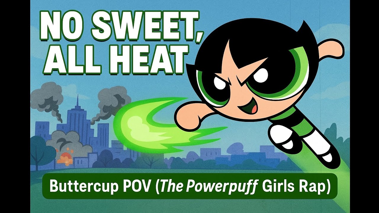 No Sweet, All Heat – Buttercup POV (The Powerpuff Girls Rap) - YouTube