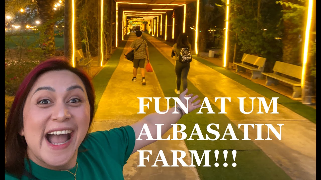 Fun at Abu dhabi Farm! Um AlBasatin Farm! - YouTube