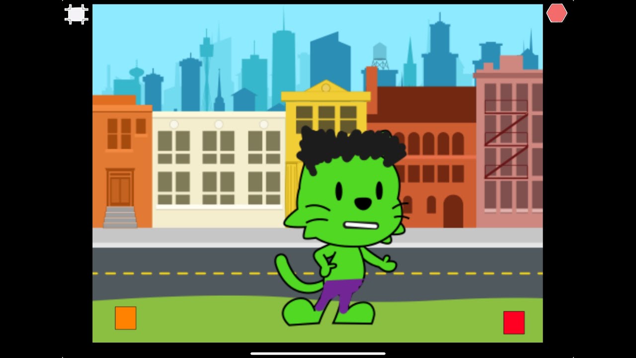 How to make a Hulk smash game in ScratchJr (kids coding tutorial on ...