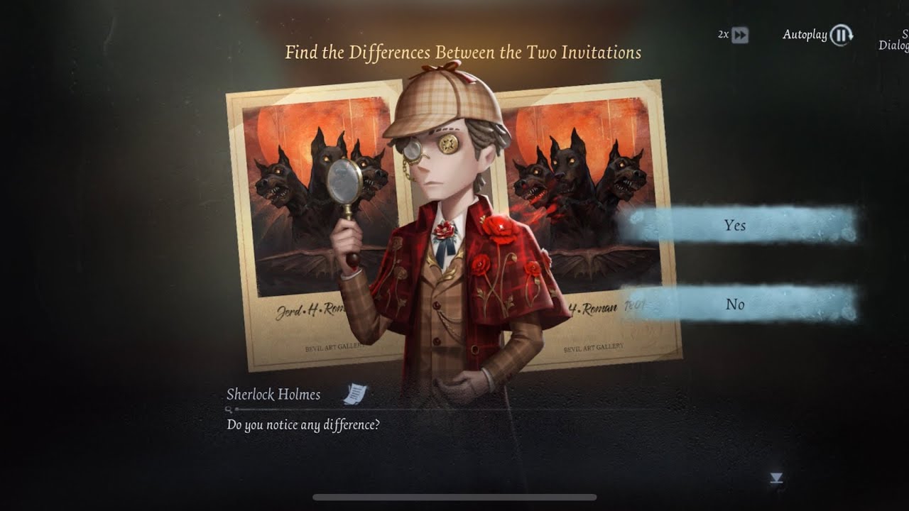 Identity V x Sherlock Crossover Story: Wrath of Cerberus Part 2 -Case ...