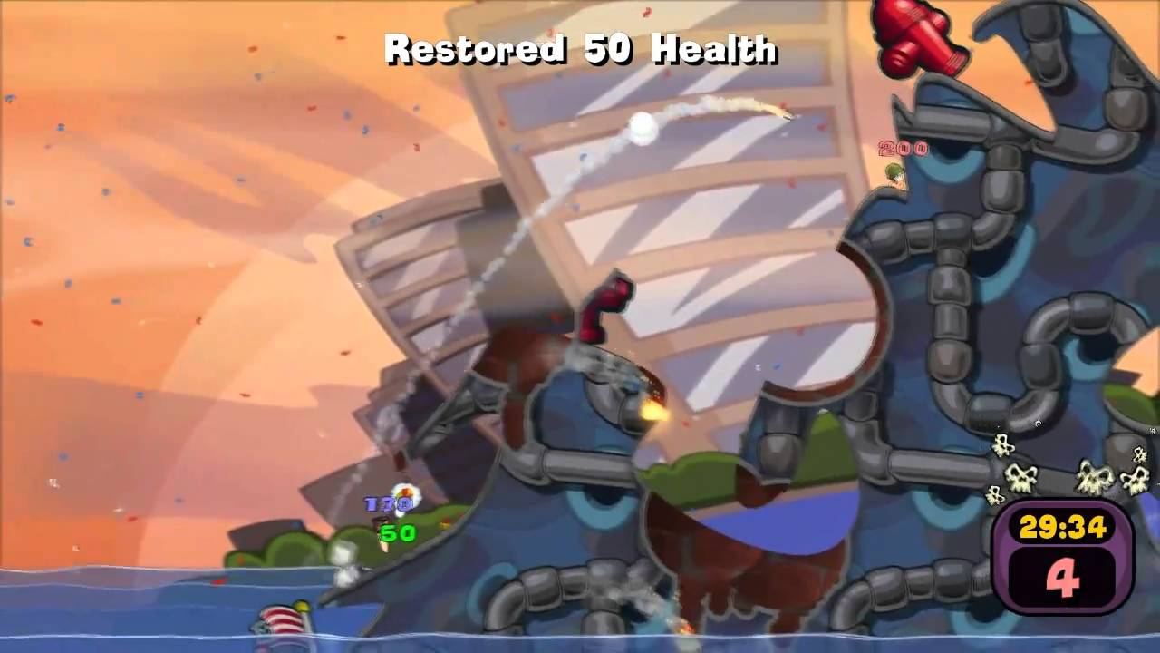 Worms Reloaded (2010) Gameplay HD - YouTube
