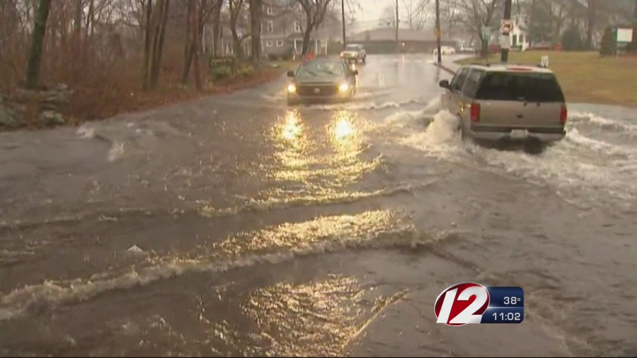Cranston cleans out storm drains in preps for wet weather - YouTube