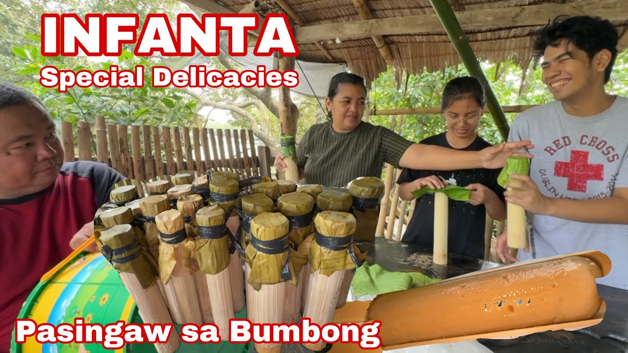 Nagluto ng pasingaw sa bumbong + May lumundag na malaking isda sa ...
