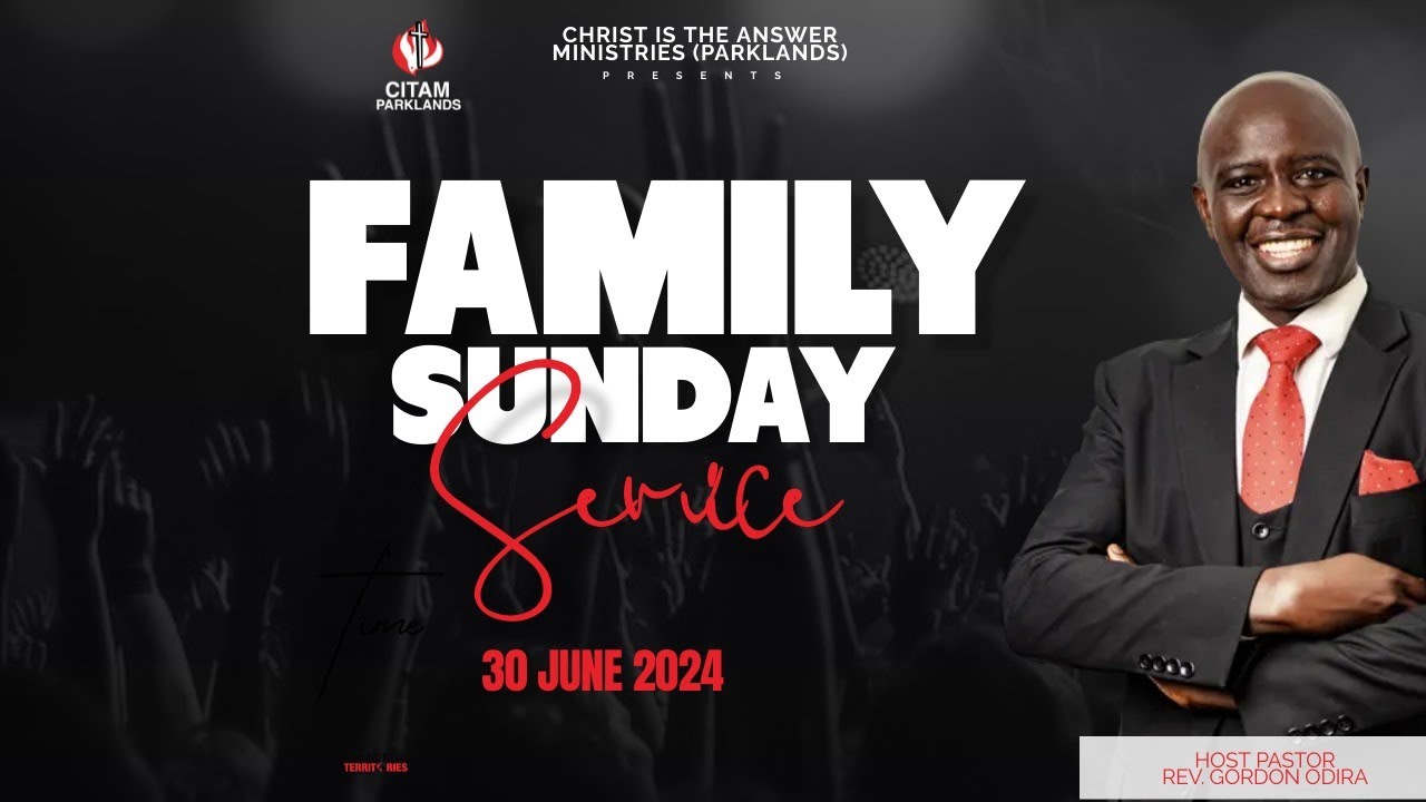 FIRST FAMILY SERVICE || SUN 30TH JUNE 2024 || INSIGNIFICANCE IS ...