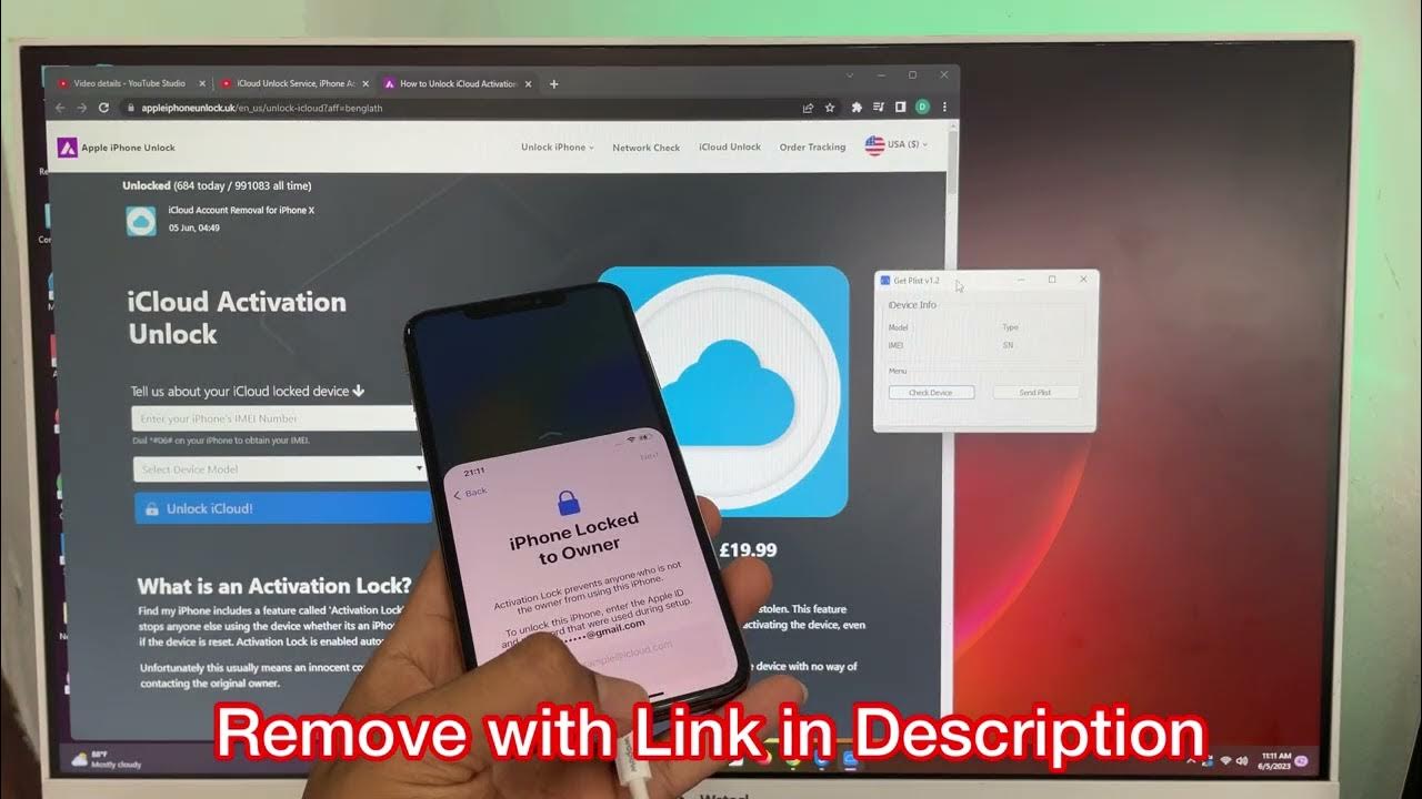 iCloud Remove Service - iPhone Locked to Owner Unlock - YouTube