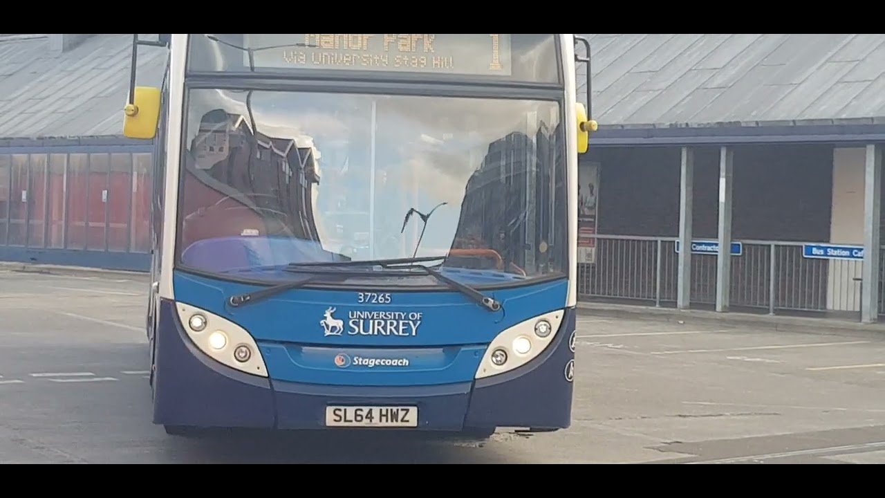 Here is the stagecoach bus 37265 on the number 1 in Guildford Friday 5 ...