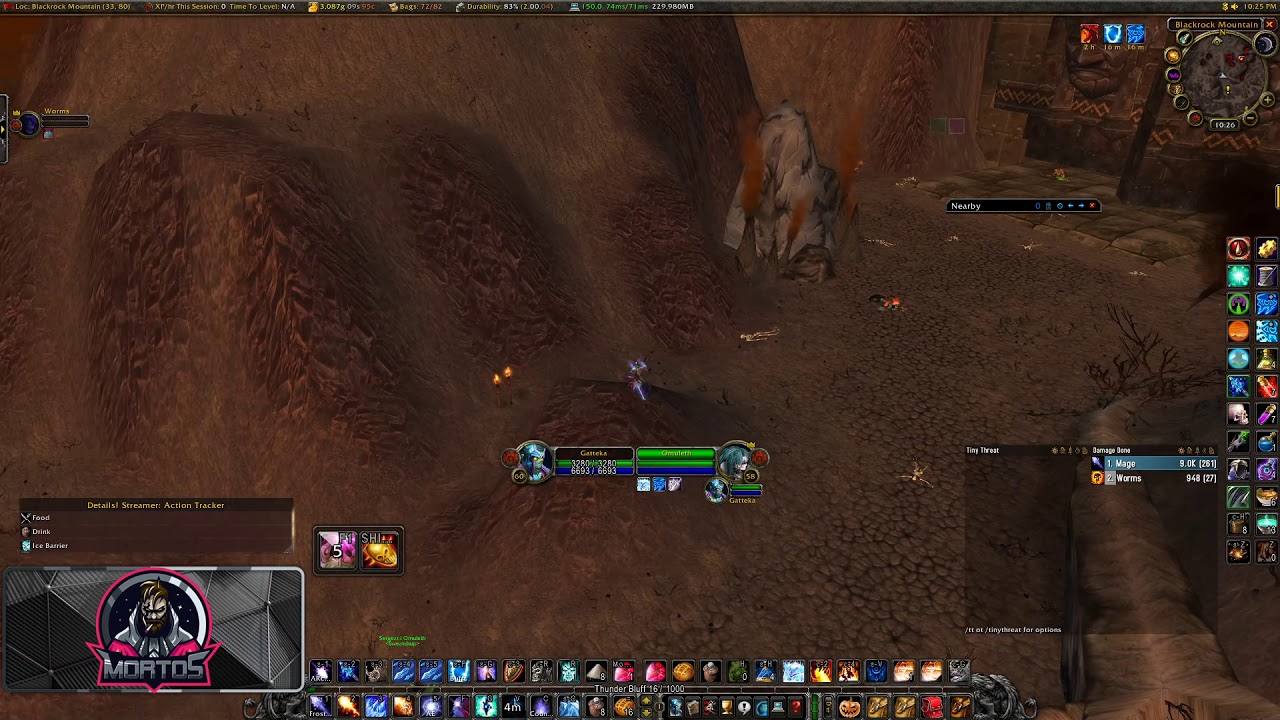 RAW Classic WoW MAGE WPVP - Gatteka - Grobbulus [H] - FULL NETHERWIND ...