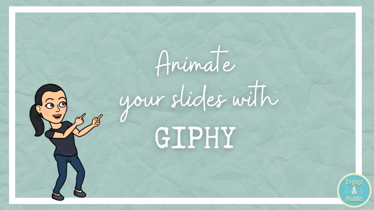 Animate your Slides with GIPHY - YouTube