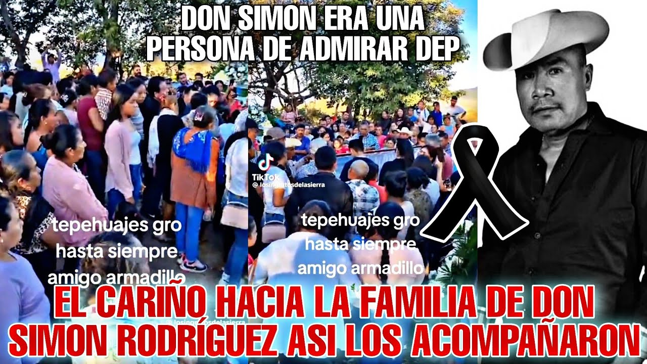 TODA LA GENTE QUE ASISTIÓ AL ENTIERRO DE DON SIMON RODRÍGUEZ ...