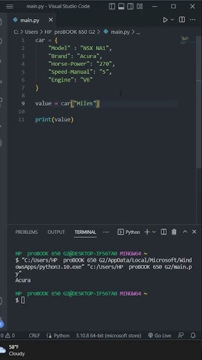 Youve Been Using Python Dictionaries Wrong Shorts Youtube