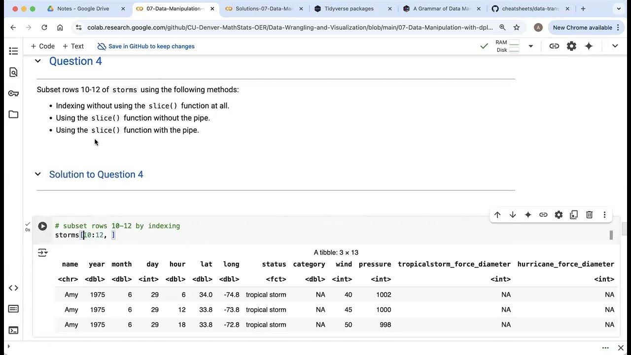 The slice() Function in dplyr - YouTube