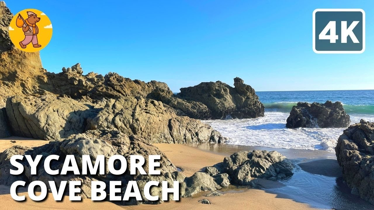 Sycamore Cove Beach Walking Tour, Point Mugu State Park, Ventura County ...