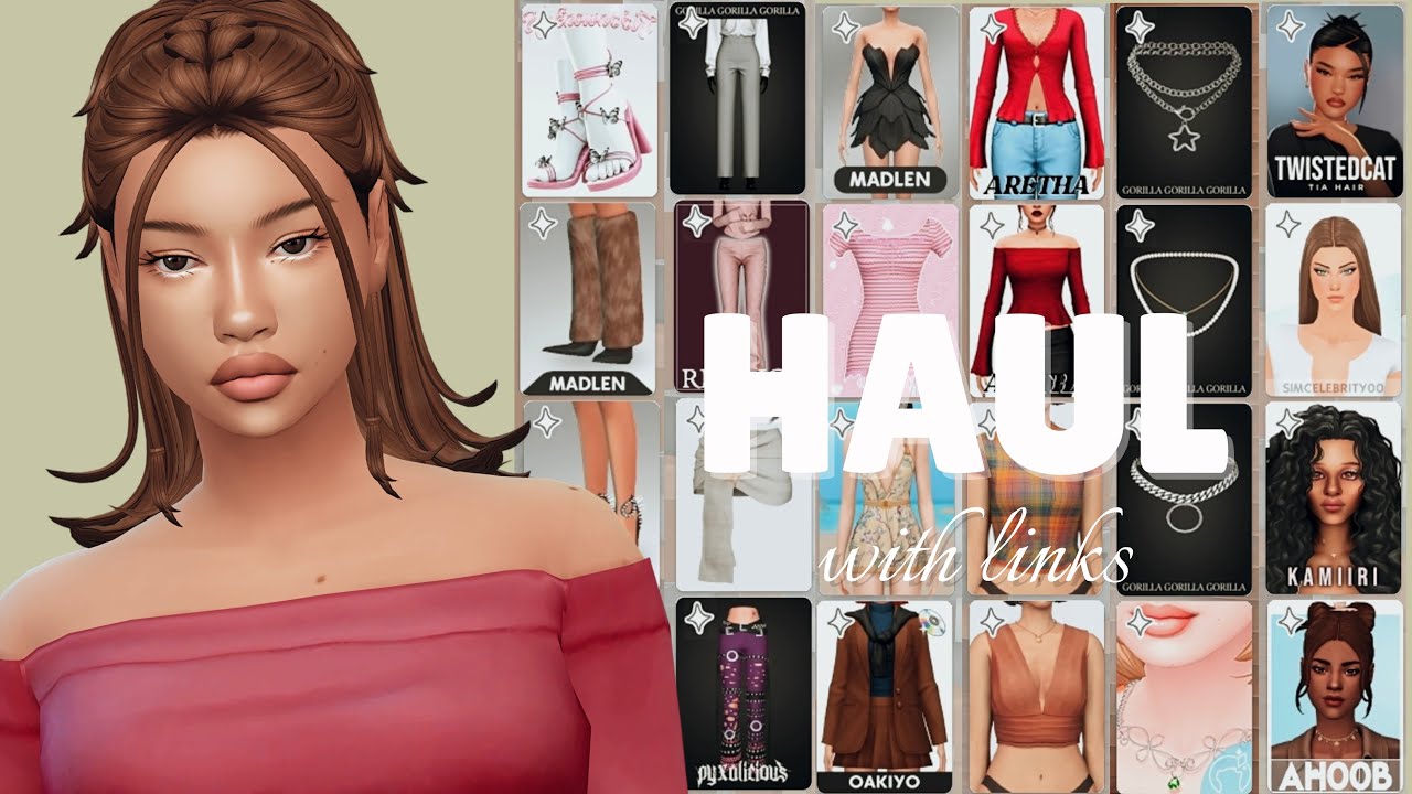 BEST CC FINDS | The Sims 4 CC Haul + CC Links ️‍🔥 - YouTube