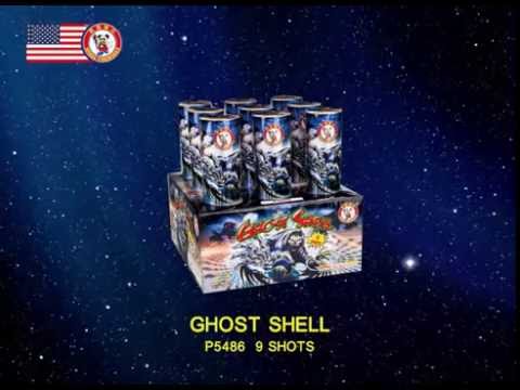 Ghost Shell Winda P5486 New for 2017 by Red Apple Fireworks - YouTube