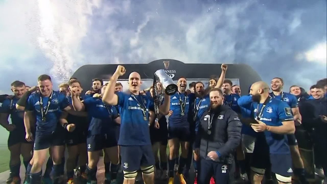 Leinster lift PRO14 trophy and celebrate their 2021 final victory over ...