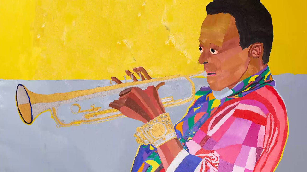 Miles Davis Animation titled "Music from a still point in twittering ...