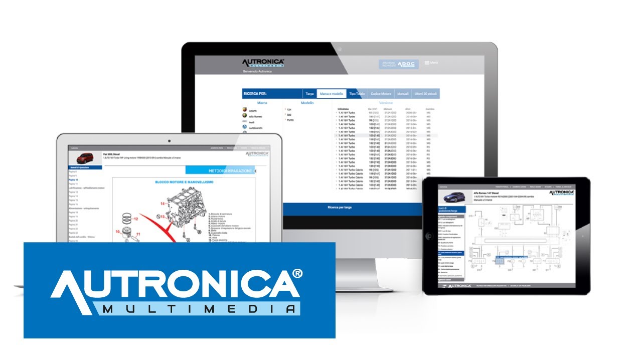 Autronica Multimedia: la Banca Dati Tecnica per autoriparatori - YouTube
