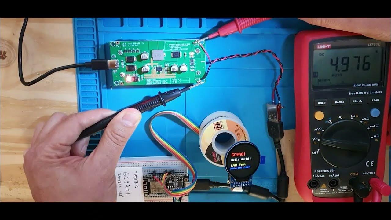 Modulo Ups 5v 3a 18650 Energia Raspberry Pi Esp32 Arduino - YouTube