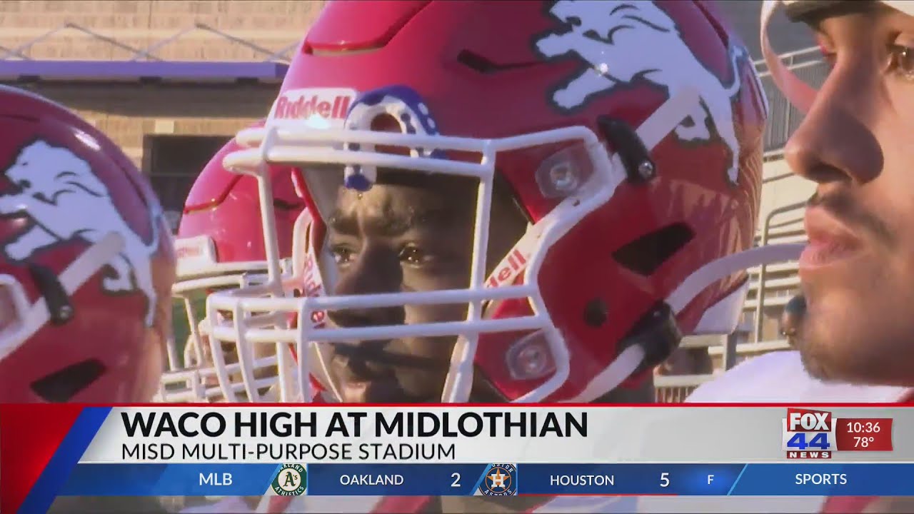 Waco Lions suffer tough loss against Midlothian - YouTube