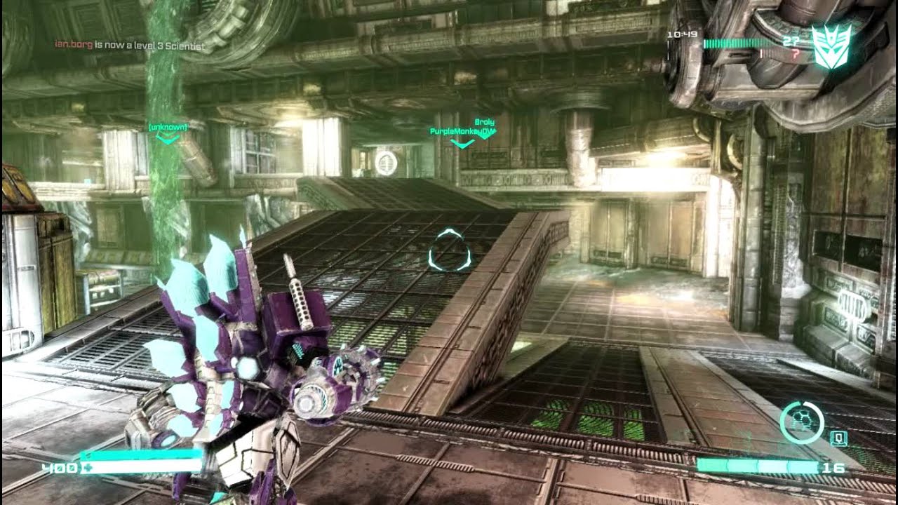 Transformers Fall Of Cybertron - Destroyer Class - YouTube