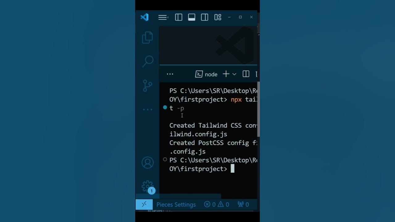 Tailwind Install In React Short Frontenddevelopment Reactfrontend Youtube