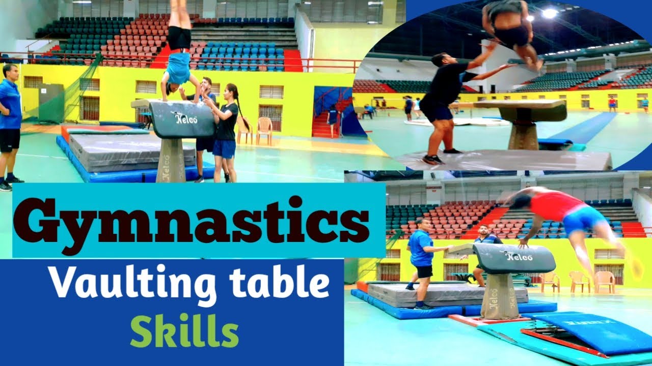 Gymnastics vault table skills - YouTube