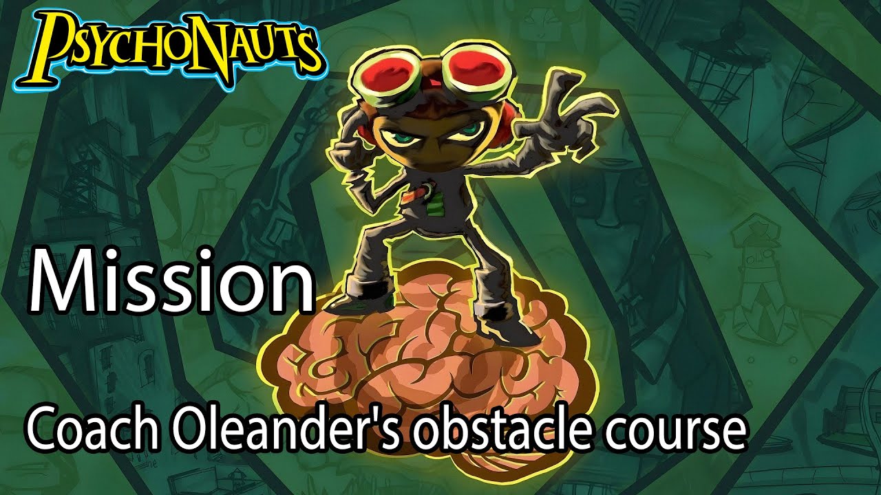 Psychonauts Mission Coach Oleander's obstacle course - YouTube