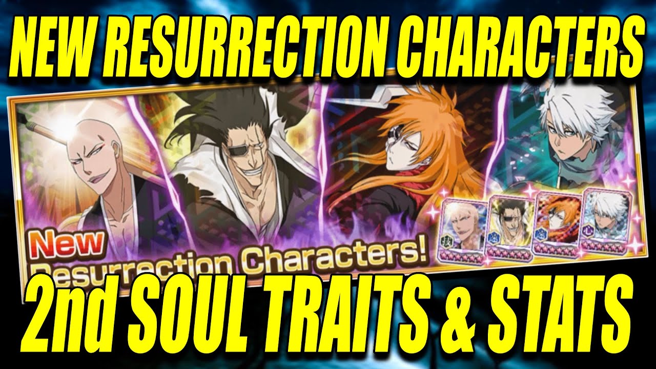 NEW RESURRECTION CHARACTERS 2nd ANNIVERSARY ICHIGO, BROKEN, TOSH ...