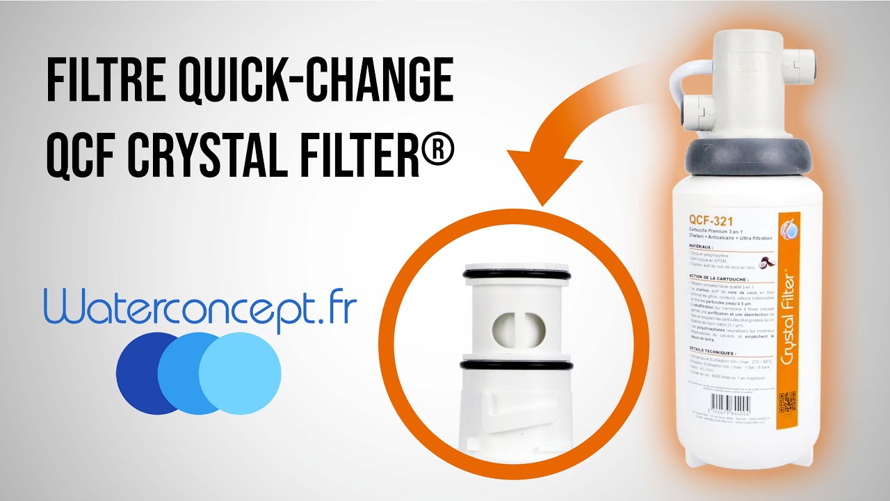 Guide Filtre QCF Quick-Change Crystal Filter - YouTube