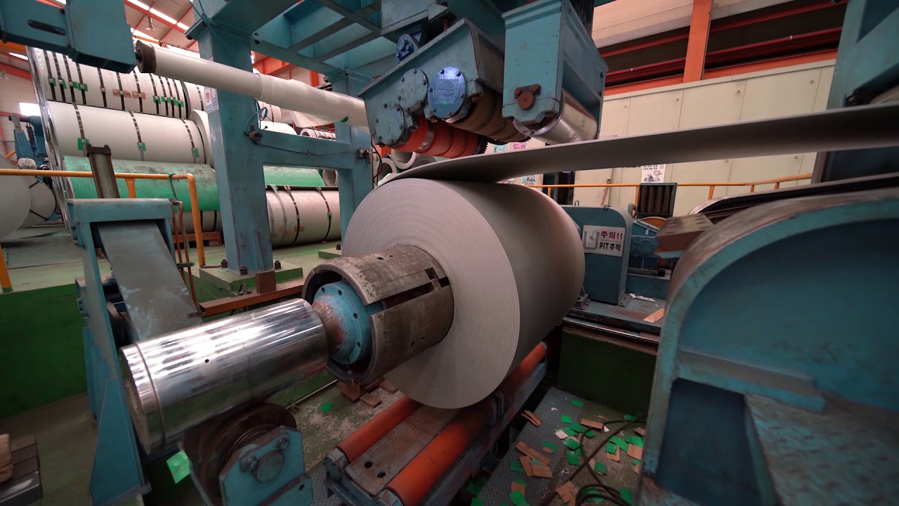 Sverdrup Steel - Cut-to-lenght Coil - YouTube