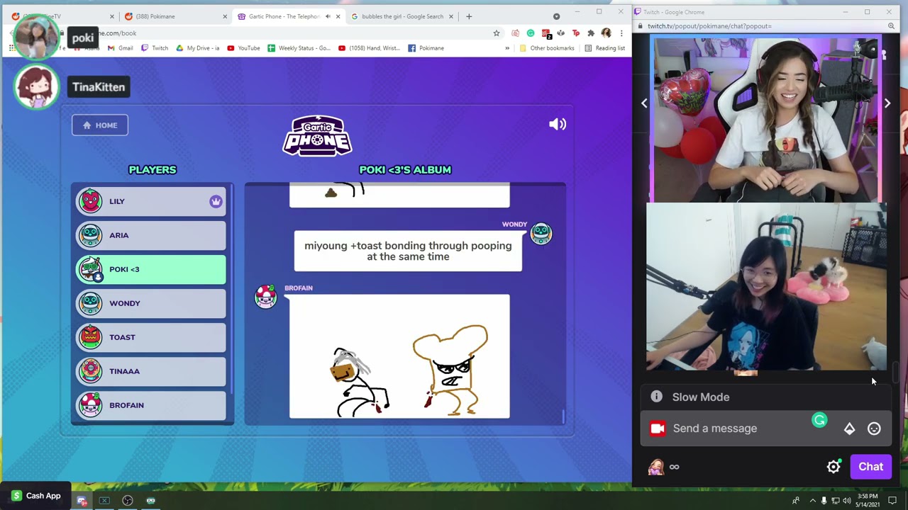 Toast and Poki Poop Together - YouTube