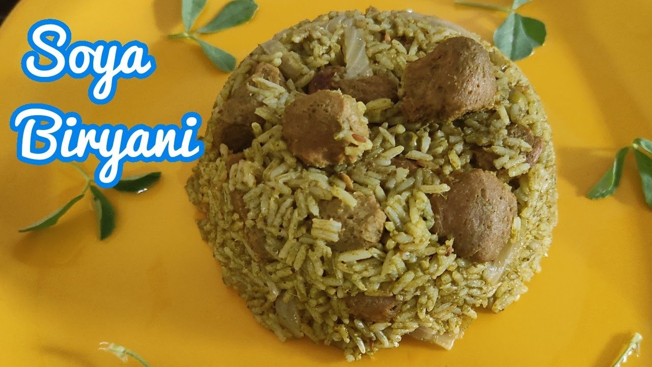SOYA CHUNKS BIRYANI/SOYA BIRYANI/DONNE BIRYANI/VEG DONNE BIRYANI/SOYA ...