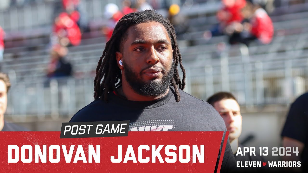 Donovan Jackson breaks down Ohio State's offense after the spring game ...