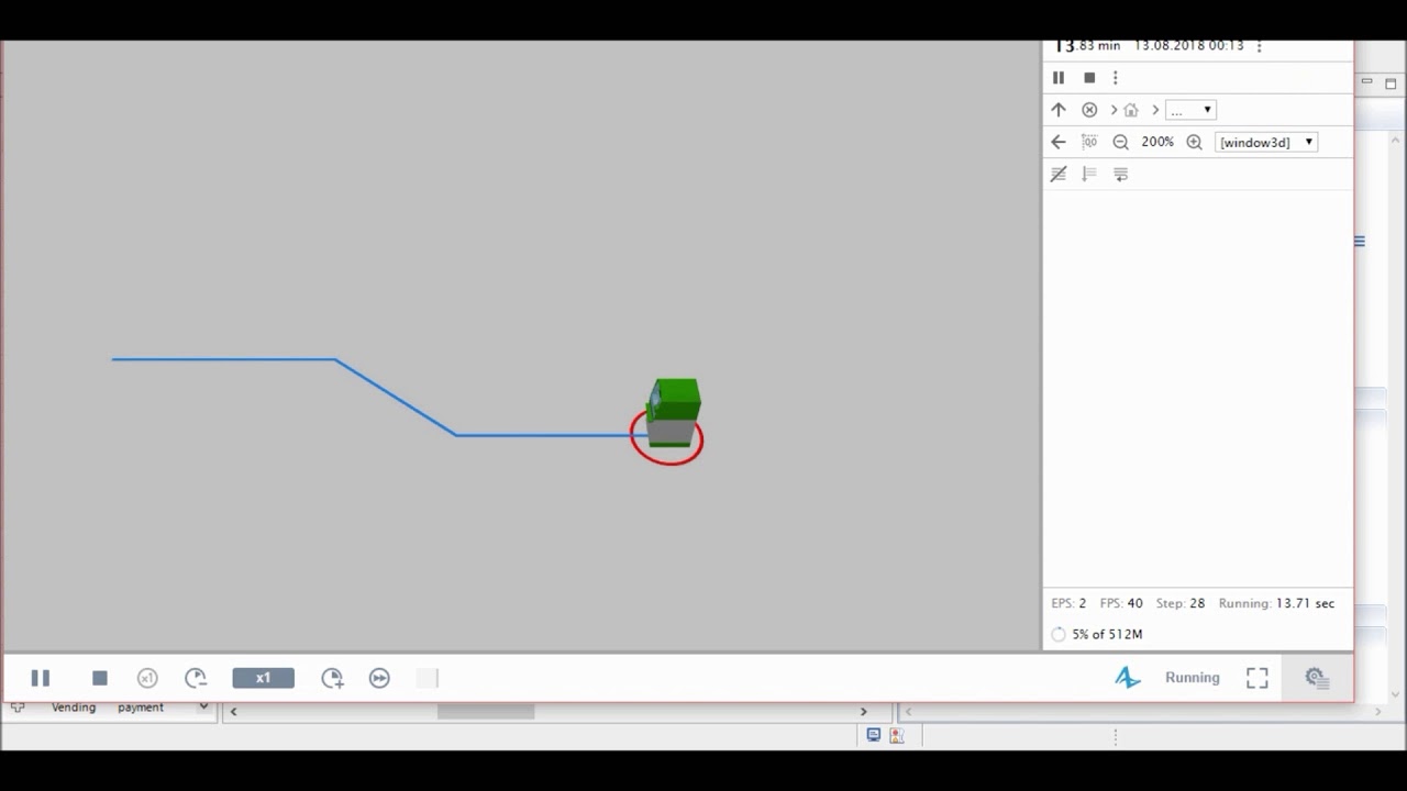 Simulación Anylogic Bank Youtube
