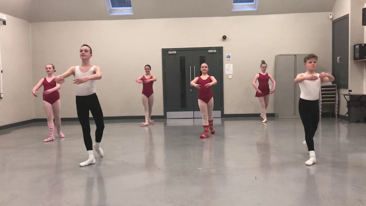 The Knight’s Academy of Dance - Grade 4 Ballet - Set Adage - YouTube