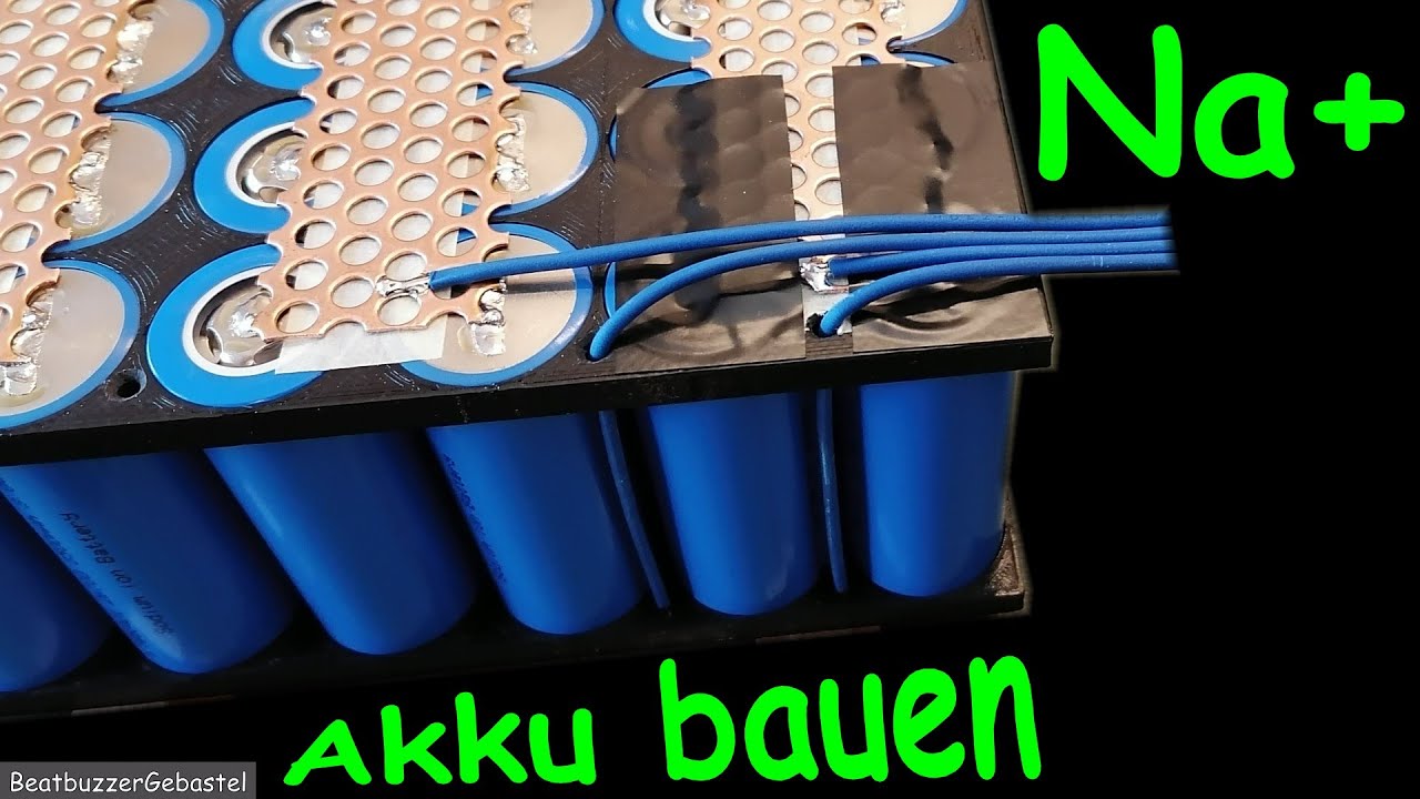 Natrium Ionen Akku für die Mähroboter Hütte - YouTube