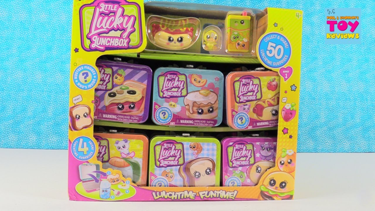 Little Lucky Lunchbox Series 1 Blind Bag Toy Squishy Surprises ...