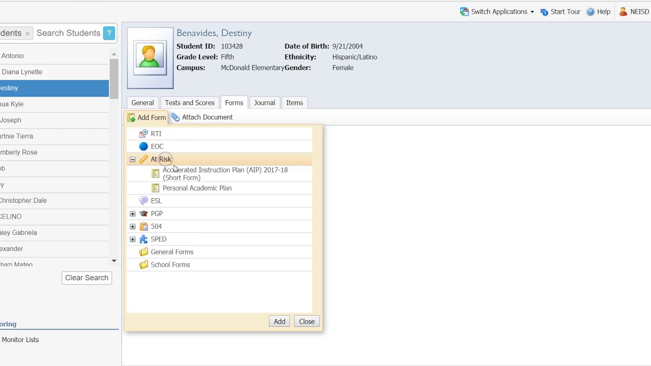 Adding an AIP Form in Aware - YouTube