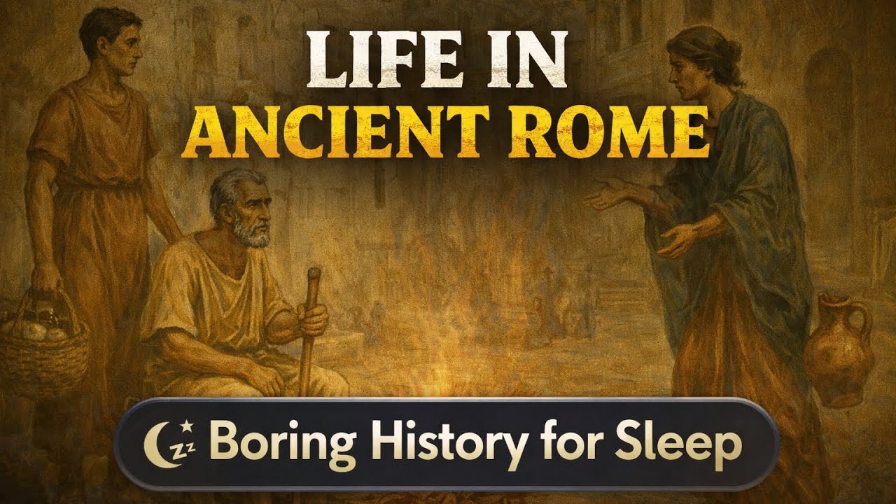 A Quiet Night in Ancient Rome | Relaxing History for Deep Sleep - YouTube