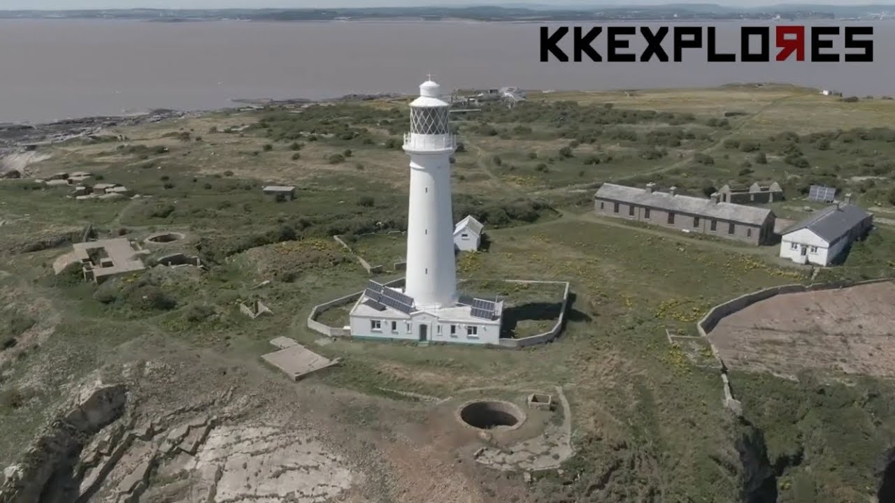 We Explored Flat Holm Island | Lighthouse and Fog Horn Explored - YouTube