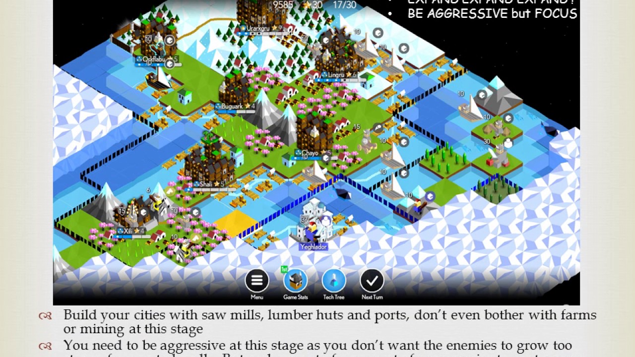 Polytopia High Score Bardur Forest Strategy - YouTube