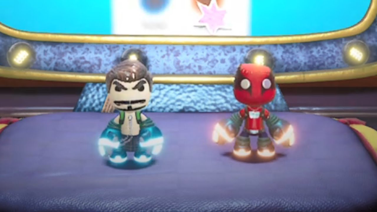 Sackboy - A Big Adventure GamePlay (Spider-Man & Hercules) - YouTube