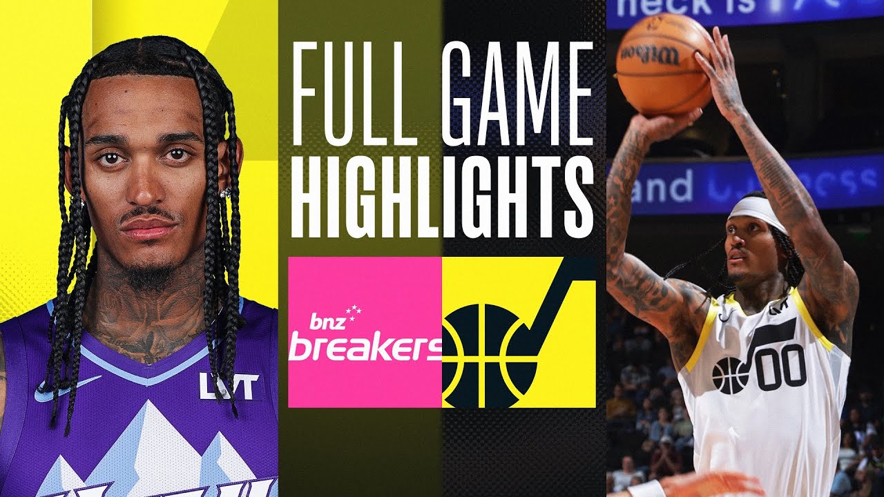 BREAKERS at JAZZ | NBA PRESEASON FULL GAME HIGHLIGHTS | October 4, 2024 ...