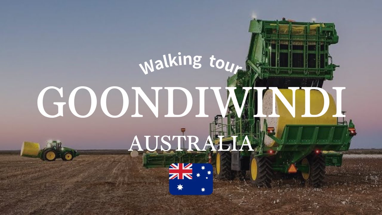 【Goondiwindi🇦🇺】コットンやグレインの生産地としても有名な歴史ある街を散歩｜Vlog｜Walk in Australia ...