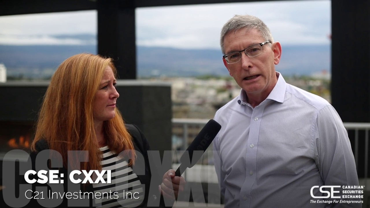 On the Street with Robert Cheney C21 Investments Inc. - YouTube