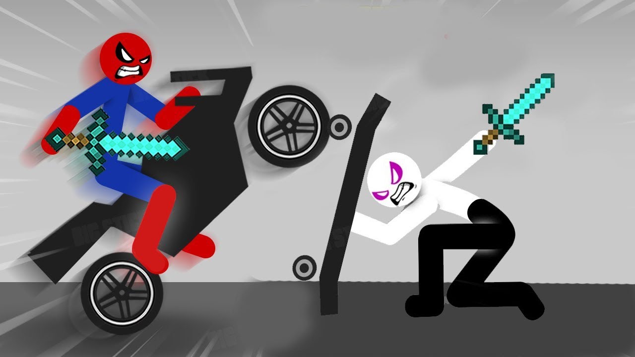 9999min Stickman dismounting | big stick vs stick kombat | like a boss ...