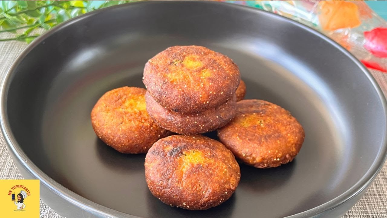 Crunchy Raw Banana Cutlet | Kanch Kolar tikka kebab | Bengali Kach kola ...